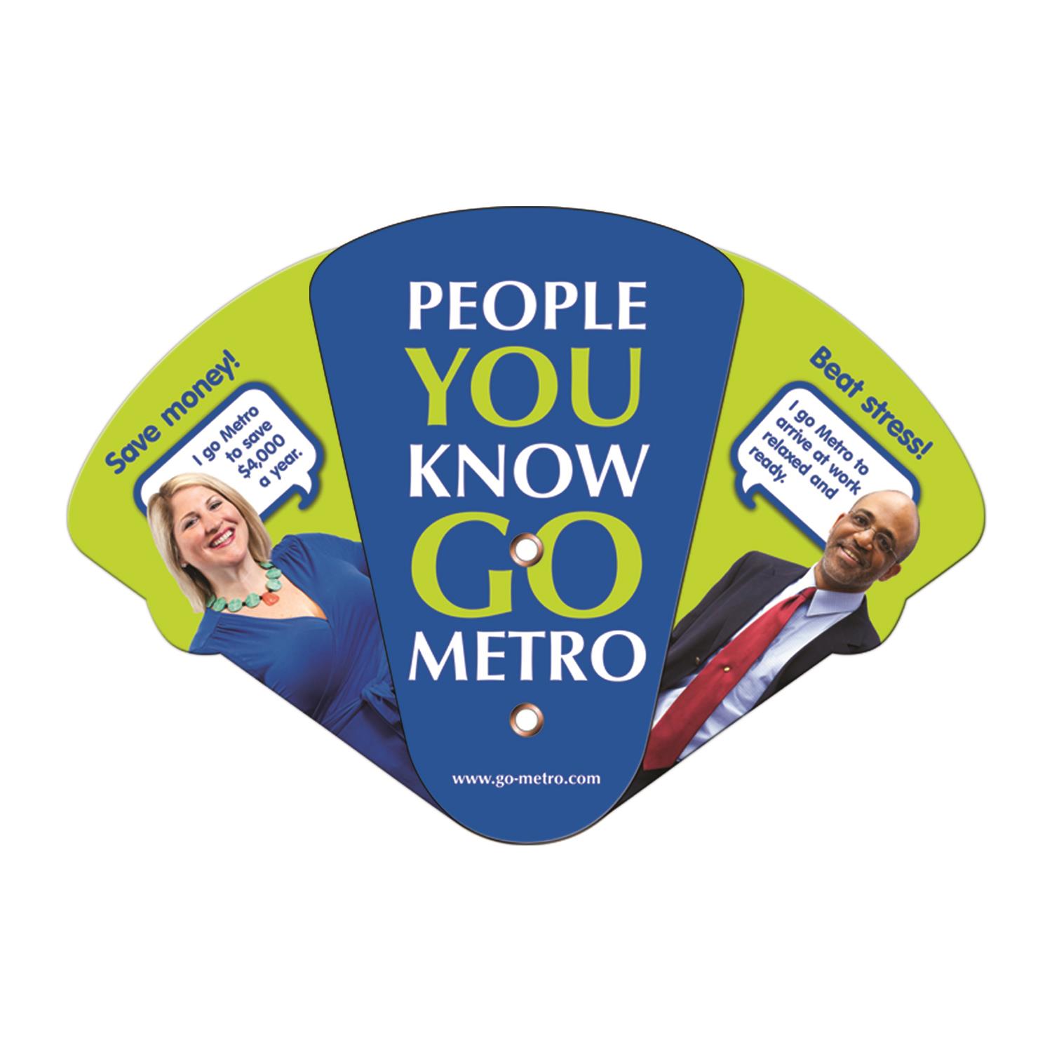 EF-6 4 Part Expandable Cup Hand Fan