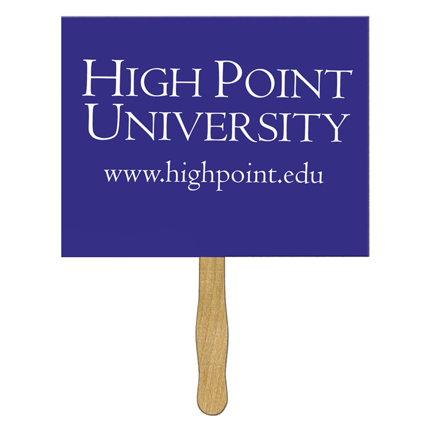 HS-4 Vertical Rectangle Rally Hand Sign