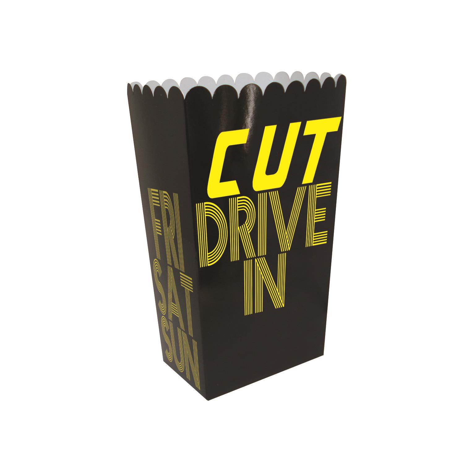 PSB-25 Large Scoop Rectangle Popcorn Box 56 oz