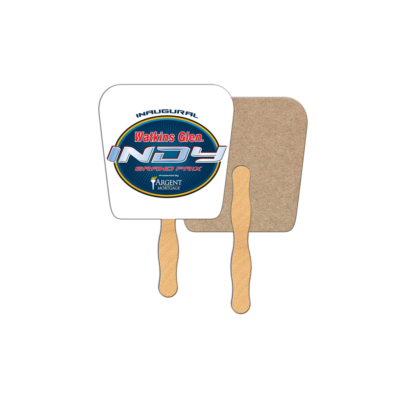 RS-92 Tapered Square Recycled Hand Fan